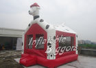 Air Castle Jumping Commercial Inflatable Bouncers Rental With Spotty Dog Balloon