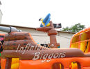 Pirate ship inflatable slide bouncy jumping jumper bounce house inflatable bouncer