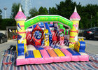 Tarpaulin Indoor Kids Inflatable Slides Obstacles For Amusement Park