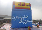 Adults Slippy Kids Inflatable Slides / Bouncy Slide , Beach Party Inflatables