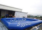 PVC Vinyl Inflatable Water Pools For Ocean , HR4040 Inflatable Water Park