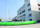 Leadless Green Inflatable Water Pools Custom For Rental , Large Inflatable Pools