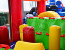 Nylon Residential Inflatable Bounce House , Inflatable Bouncers Obstacle Course