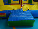 Giant Residential Inflatable Bounce House Jumper Castle Moonwalk With Obstacles