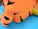 Outdoor Orange Tiger Inflatable Bounce House PVC For Kids Birthday Party