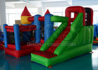 Outdoor Castle PVC Inflatable Bounce House To Backyard , ASTM F963