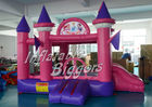 Kids Parties inflatable Bouncy House Castle Pink With Brazil EN14960