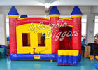 Commercial Red Bouncy House Castle Rental CE UL For Birthday Party