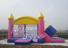 Inflatable Slide Bouncy House Castle , Commercial Backyard Jumper CE UL