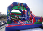 Mini Purple Inflatable Combo EN14960 , Commercial Kids Play Inflatables