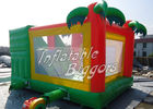 Residential Orange Inflatable Combo Slide Bouncer For Kids ，100lbs - 800lbs