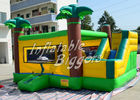 Backyard Bouncy Toys Inflatable Combo Jungle , Safe Inflatables For Party Rentals