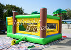 Backyard Bouncy Toys Inflatable Combo Jungle , Safe Inflatables For Party Rentals