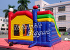 Jungle Inflatable Combo / Kid Inflatable Jumper With Fire-Resistant Vinyl , Inflatable Bouncer