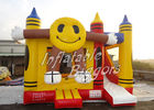 Waterproof Tarpaulin Moonwalk Inflatable Combo For Kindergarten Advertisement