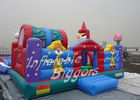 Kids Bouncers Inflatable Jumping Bounce Houses Fun City , Tarpaulin / Vinyl