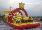 PVC Yellow Inflatable Obstacle Course For Advertisement , HR4040 EN14960