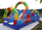Commercial Baby / Kid Inflatable Obstacle Course Equipment For Amusement Park