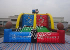 Safe Backyard Inflatable Basketball Game , Waterproof PVC Inflatable Games