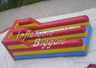 Fire Resistant Bungee Racing Run Inflatable Sports Game For Amusement Park