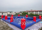Outdoor Rental Inflatable Sports Games Puncture-Proof , PVC Inflatable Football Field