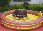 Rental PVC Red Inflatable Sports Games Brazil CE For Adults Kids