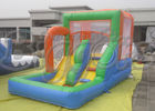 Summer Product PVC Inflatable Amusement Park Water Slides , Blow Up Slides