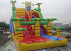 Giant Kids Inflatable Slides Inflatable Dry Slides For Spongebob Squarepants For Rental Backyard