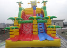 Giant Kids Inflatable Slides Inflatable Dry Slides For Spongebob Squarepants For Rental Backyard