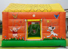 Crazy Fun Jumping Castle Inflatable Bouncers Castle For Angry Birds