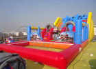Commercial Quality Inflatable Water Slides With Pool Inflatable Water Slide