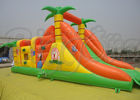 Commercial Inflatable Bouncer With Slide PVC Colourful Inflatable Jumping Castle