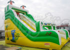 0.55MM PVC Huge Tiger Kids Inflatable Slides For Playground With Durable Vinyl