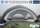 Black Safty Outdoor Event Inflatable Dome Tent With HR4040 Brazil OEM ODM