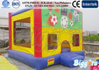 Sports Theme Commercial Inflatable Bouncers Mini Bouncy Castle