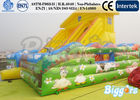 Customized Inflatable Fun House Giant Inflatable Playground Farm Theme