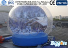 Unique Inflatable Advertising Christmas Snow Globe With Free Blower