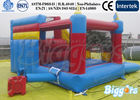 Commercial Inflatable Water Slide Bouncing Castle With A Water Pool For Kids Playing