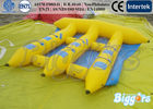 Crazy Inflatable Water Game Banana Boat Flyfish Surfing on Beach