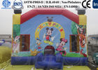 Children's Commercial Inflatable Bouncers Mickey Mouse Castle Fireproof