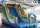 Animals Cartoon Kids Inflatable Slides Bouncy Games Water-proof