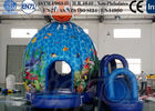 Finding Nemo Inflatable Combo / Jumping Bounce Houses With Blue