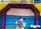 Mickey Mouse Inflatable Castle Bouncer , Colorful Durable Inflatable Moonwalks