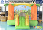Residential Inflatable Bounce House , Polyester Animal World Bouncy Castle
