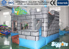 Dinosaur 0.55mm PVC Commercial Inflatable Castle / Combo For Kids