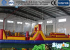 Fire-resistant Garden Inflatable Obstacle Trampoline For Kids Games