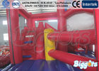 Mickey Mouse Inflatable Combo , Kids Birthday Gift Bouncy Castle with Slide