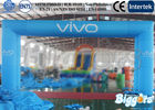 Bright Inflatable Advertising Blue Archway for Mobile Phone Promotional Activity