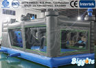House Inflatable Combo Slide Custom Tarpaulin Antiquated Castle Bounce