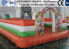 Commercial Inflatable Fun City Cartoon / Jumping Bouncer , Pleasant Goat and Gray Wolf
